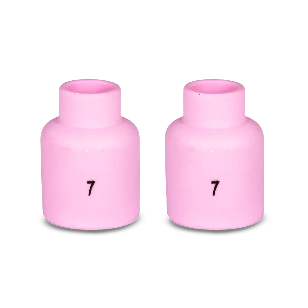 17/18/26 Series TIG Short Gas Lens Ceramic Cups
